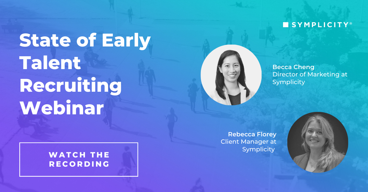 State of Early Talent Recruiting 2022 | Webinar by Symplicity Recruit